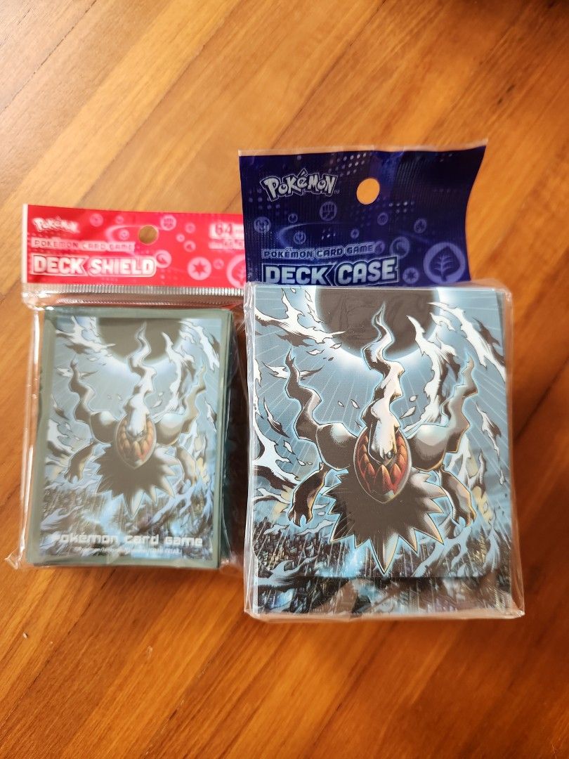 Pokemon Deck Shield & Case set (Lucario and Darkrai), Hobbies & Toys ...