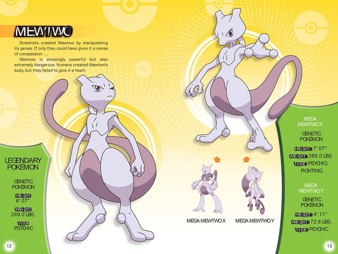 mewtwo evolution chart