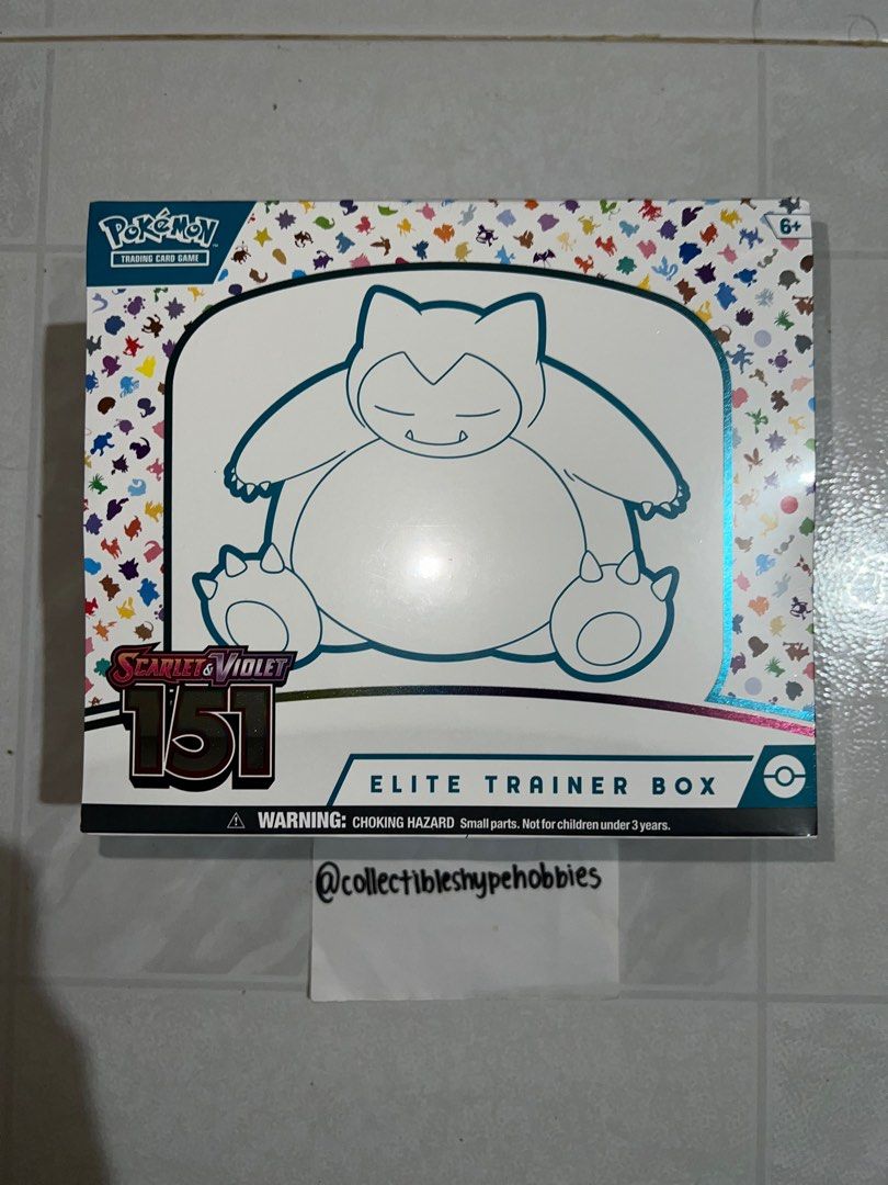 Pokemon ‘Scarlet & Violet 151’ Elite Trainer Box, Hobbies & Toys, Toys ...