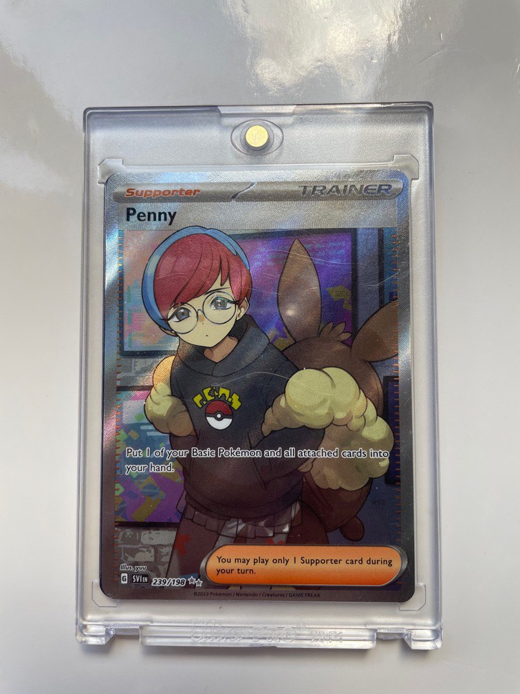 Pokemon Trainer Penny SV, Hobbies & Toys, Toys & Games on Carousell