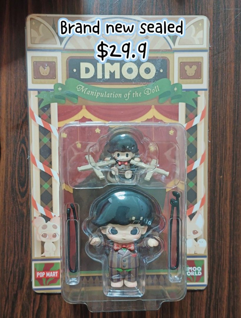 Popmart Dimoo Blister Pack Manipulation of the doll, Hobbies & Toys ...
