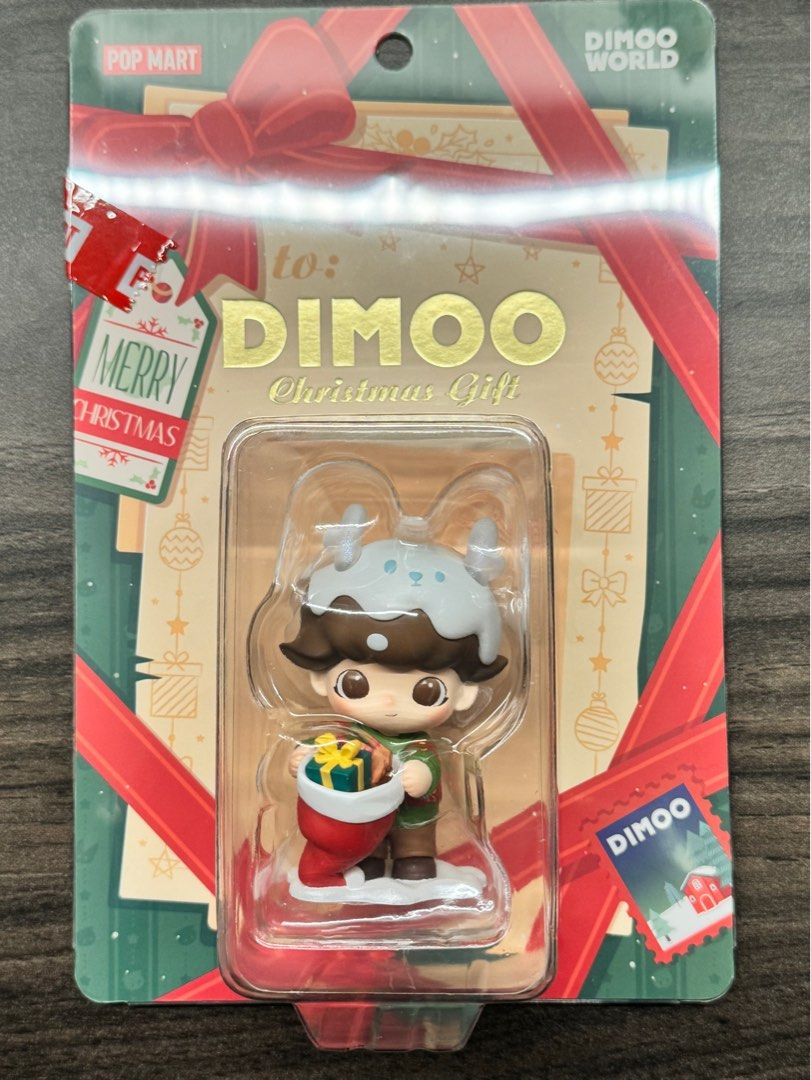 Popmart Dimoo Christmas Gift, Hobbies & Toys, Toys & Games on Carousell
