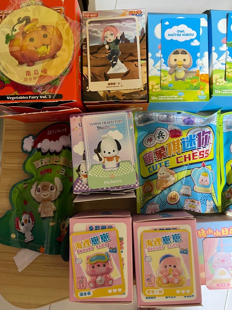 POPMART/BLINDBOXES CLEARANCE! (Sanrio/Heaven Official Blessing/Hacipupu ...