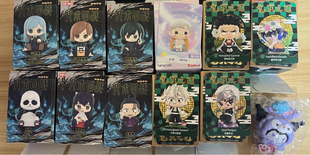 POPMART/BLINDBOXES CLEARANCE! (Sanrio/Heaven Official Blessing/Hacipupu ...