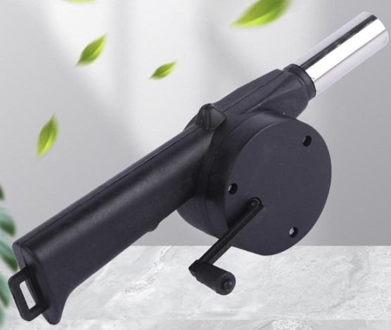 Portable Hand Crank Fan Air Blower for Outdoor BBQ Cooking / Picnic ...