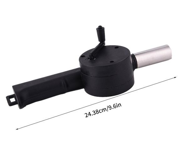 Portable Hand Crank Fan Air Blower for Outdoor BBQ Cooking / Picnic ...