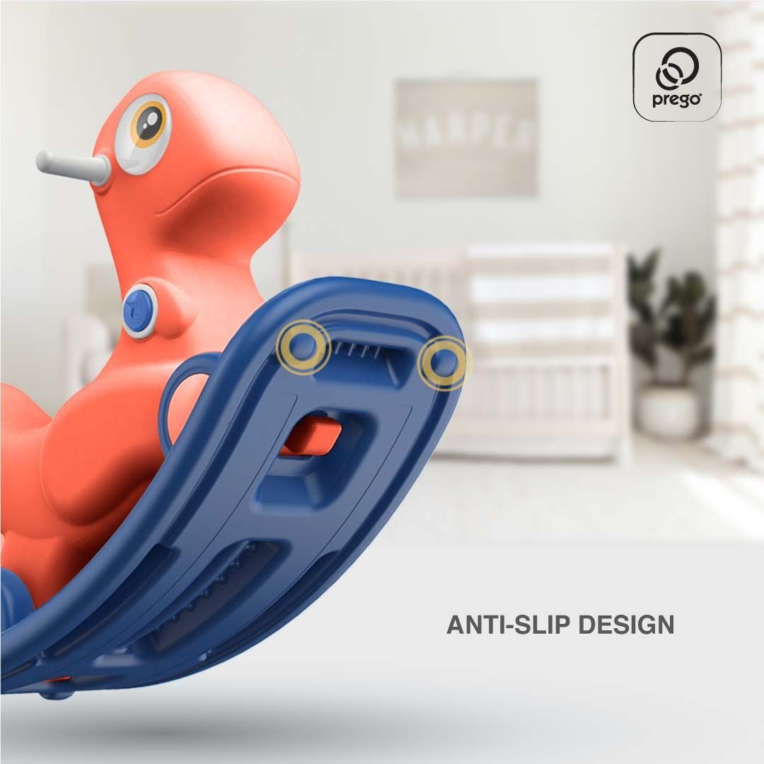 Prego 2 In 1 Rocking Horse Rider For Kids Indoor Outdoor Toy Push Car ...