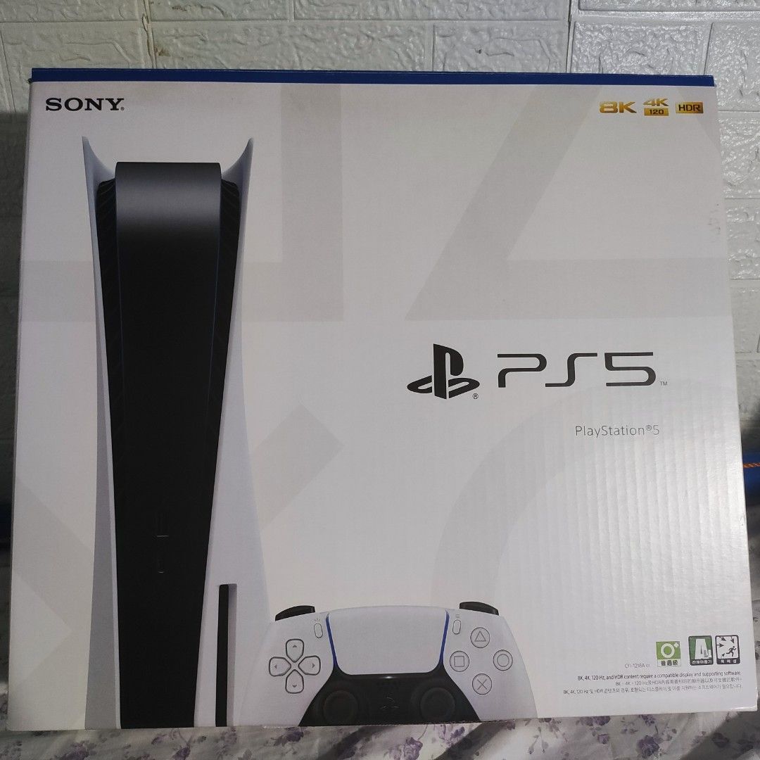PS5 3 months old w/ receipt, Video Gaming, Video Game Consoles, PlayStation on Carousell