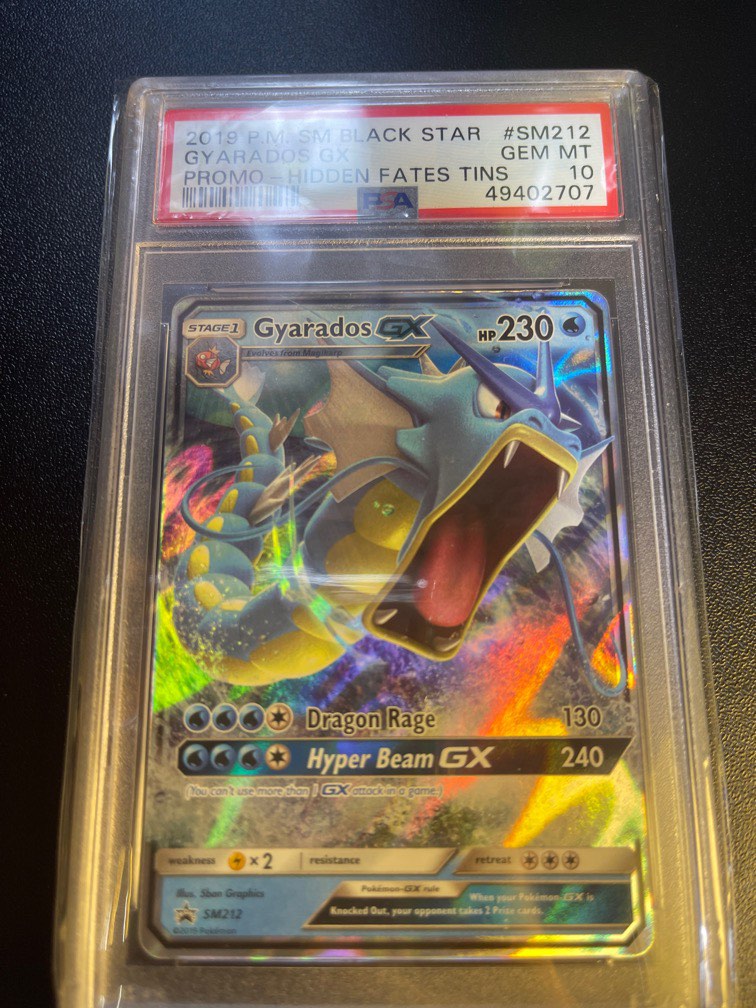 Psa 10 gyarados pokemon slab, Hobbies & Toys, Toys & Games on Carousell