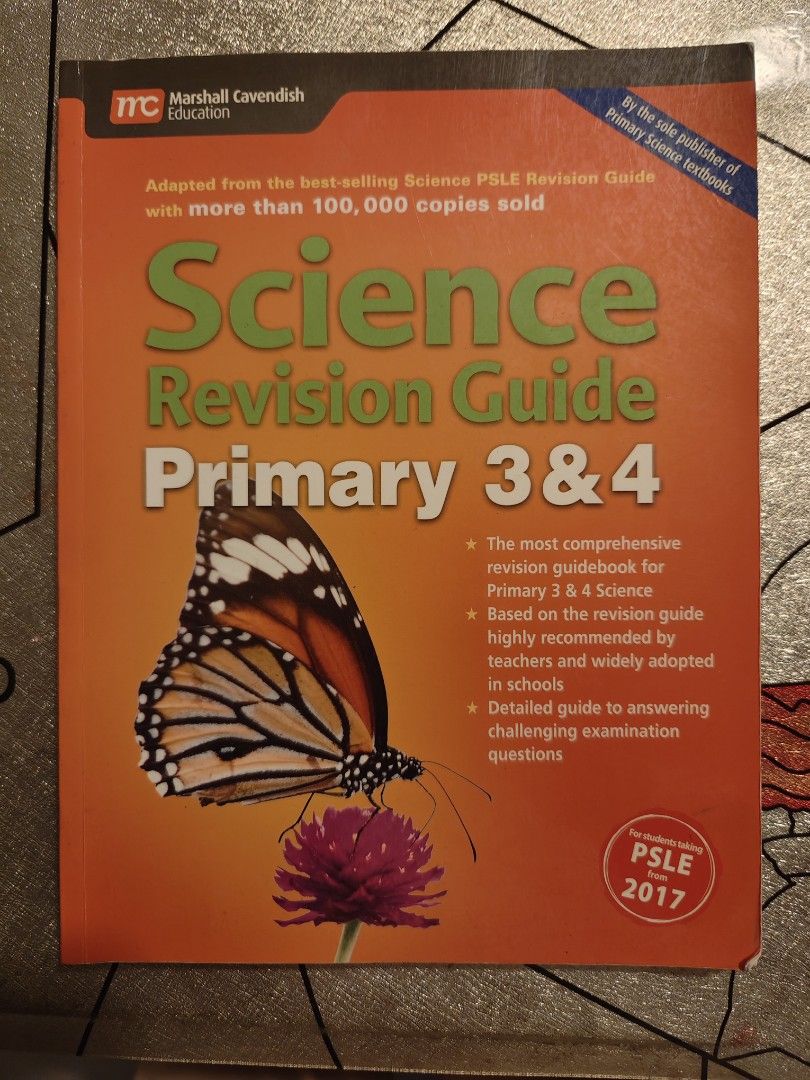 Revision Guide PSLE Science primary 3 and 4, Hobbies & Toys, Books ...