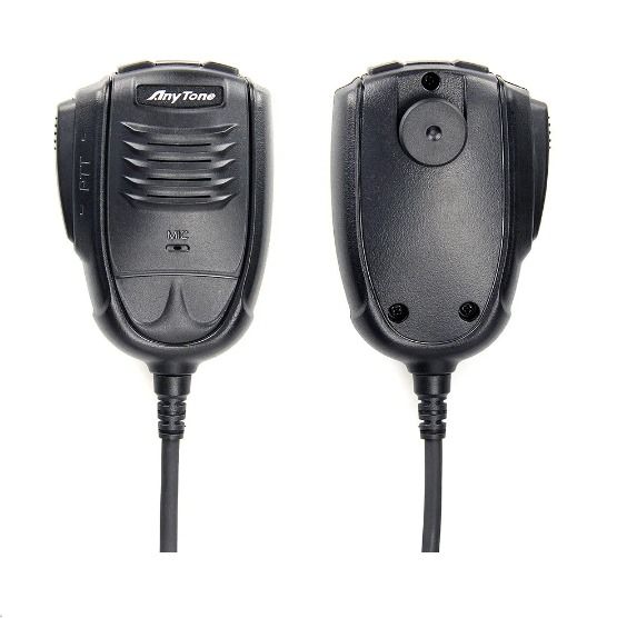 PTT Anytone Original Microphone For Anytone AT-6666 10 Meter Car Radio ...