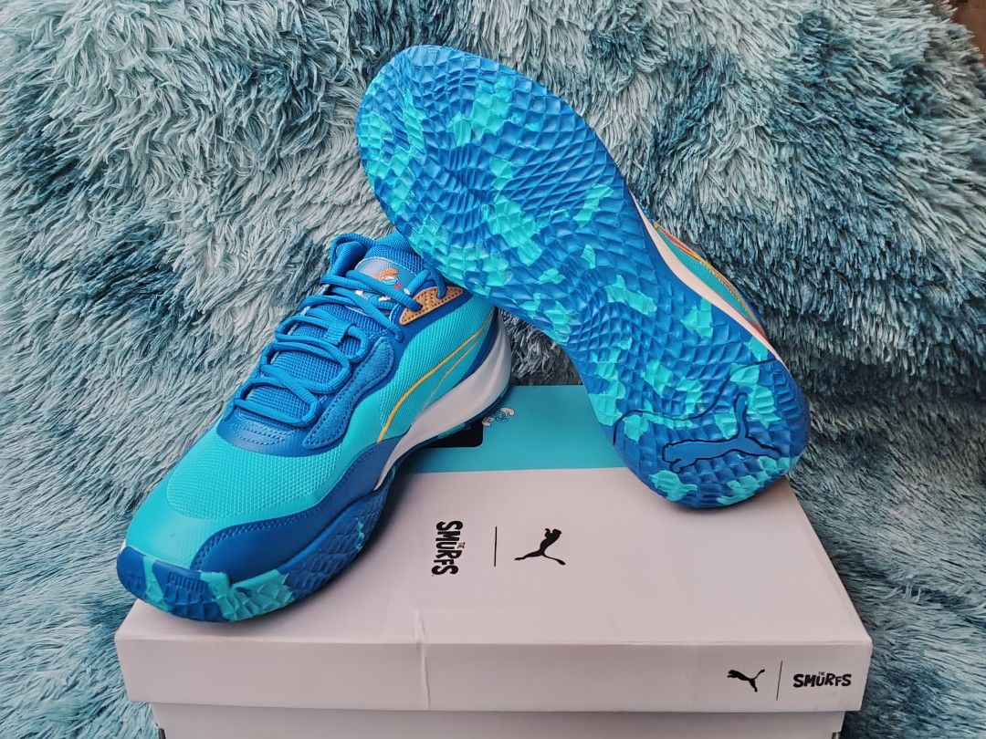 PUMA x THE SMURFS COLLAB, Men's Fashion, Footwear, Sneakers on Carousell