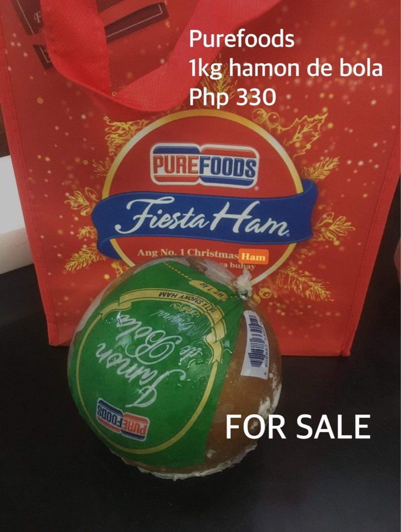 Purefoods Jamon De Bola, Food & Drinks, Chilled & Frozen Food on Carousell