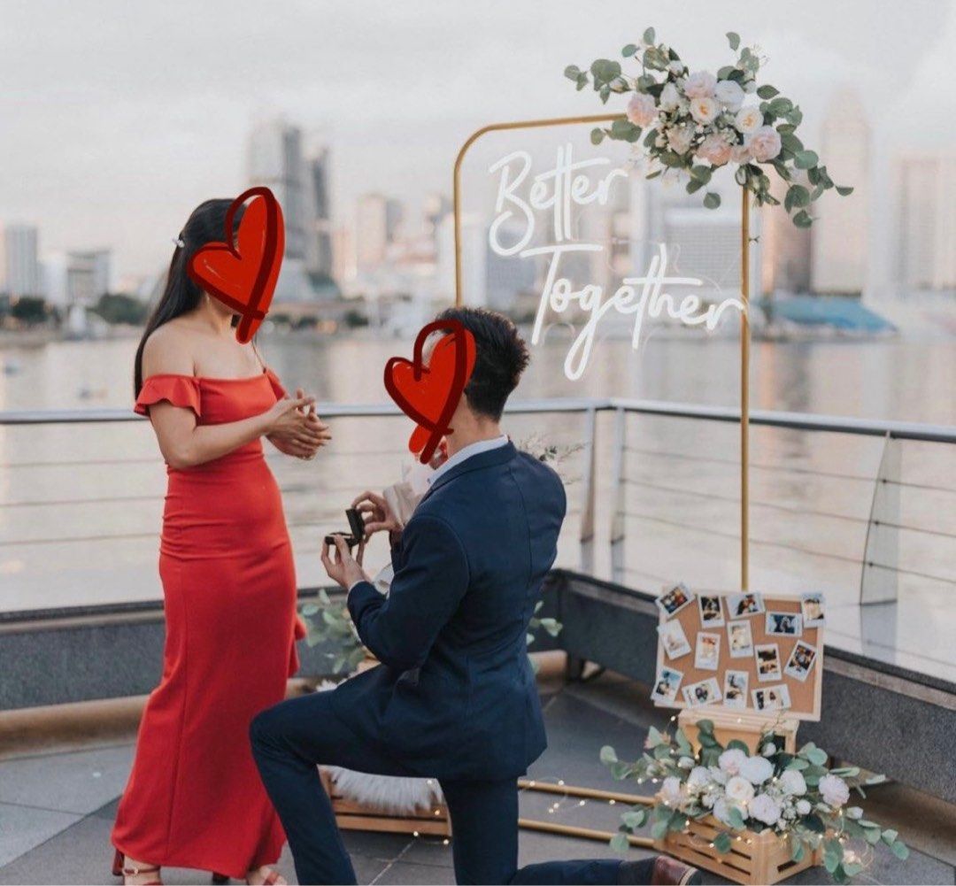 Rental of Marry Me Light and Block Letters for Wedding Proposal ...