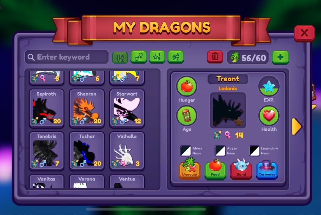 Roblox Dragon Adventures “Ladonix”, Video Gaming, Video Games, Others ...