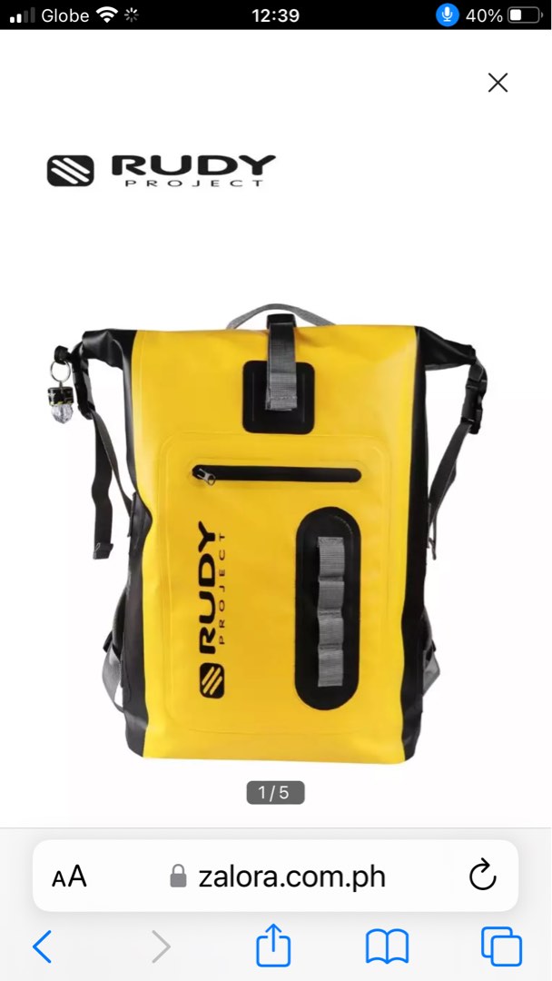 Rudy Project Backpack, Sports Equipment, Hiking & Camping on Carousell