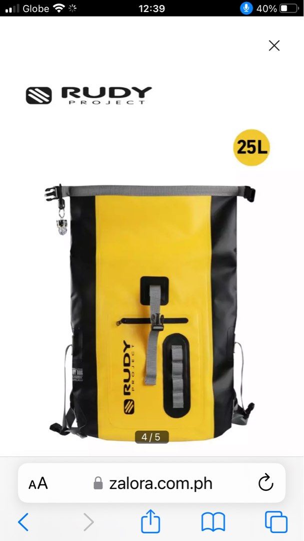 Rudy Project Backpack, Sports Equipment, Hiking & Camping on Carousell