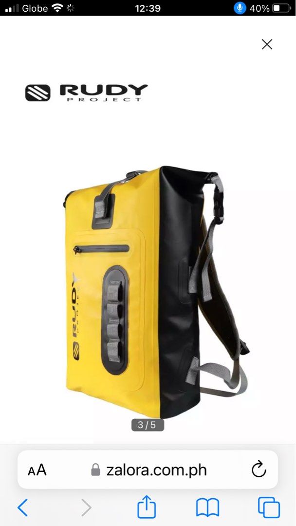 Rudy Project Backpack, Sports Equipment, Hiking & Camping on Carousell