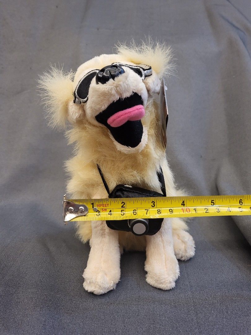 Rufus the Dog Photographer Stuffed Toy, Hobbies & Toys, Toys & Games on ...