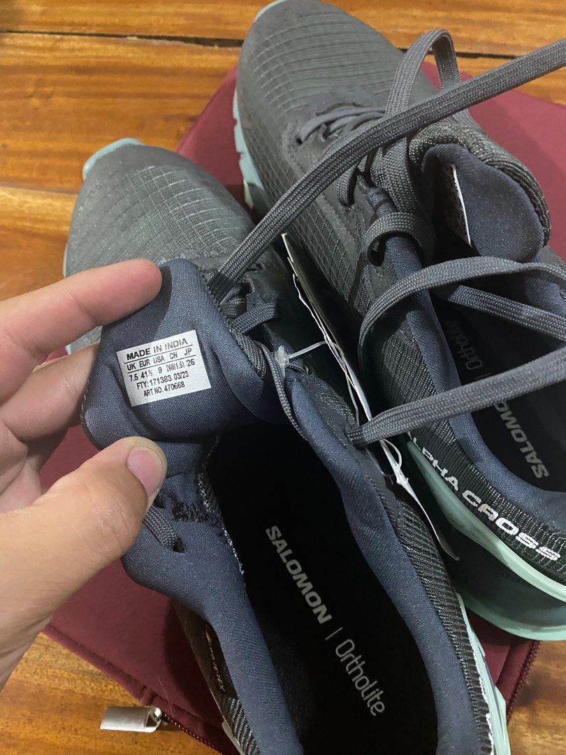 Salomon Alpha Cross 4, Women's Fashion, Footwear, Sneakers on Carousell