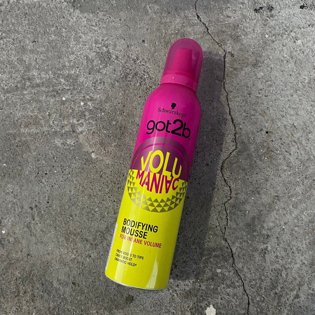 schwarzkopf got2b mousse, Beauty & Personal Care, Hair on Carousell