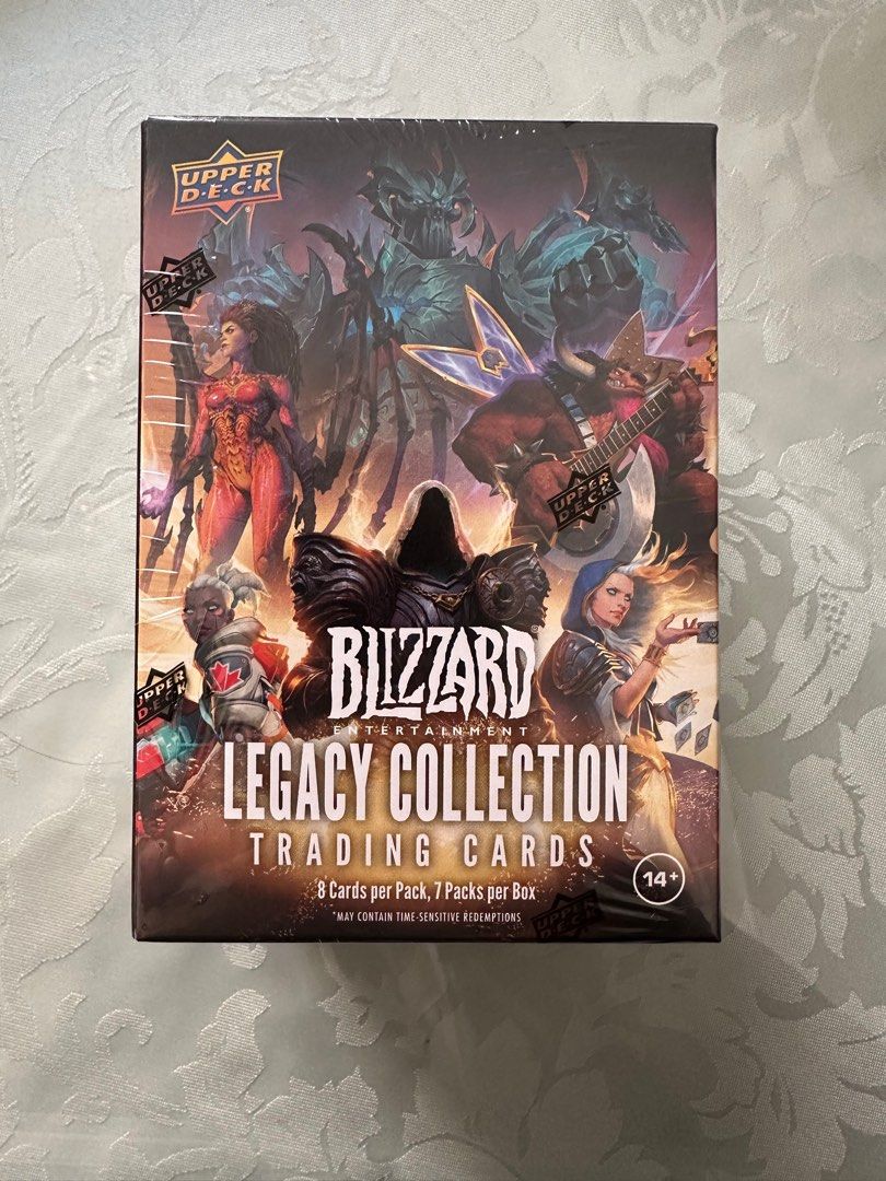 Sealed Upper Deck Blizzard Legacy Collection trading cards blaster box ...