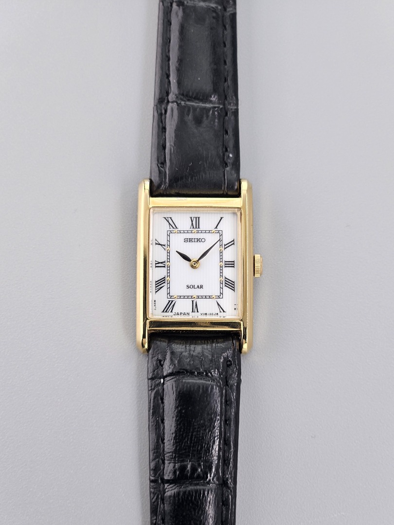 Seiko Solar Tank Watch March 2018, Announcements on Carousell