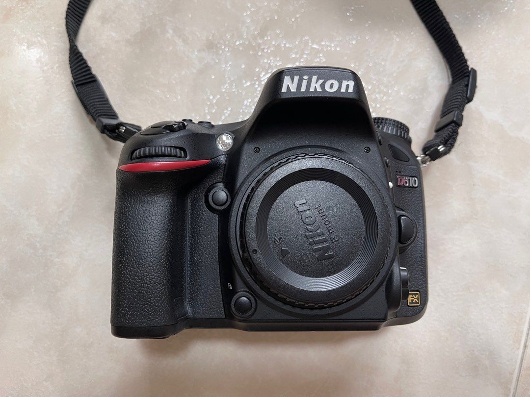 Selling low shutter count Nikon D610, Photography, Cameras on Carousell