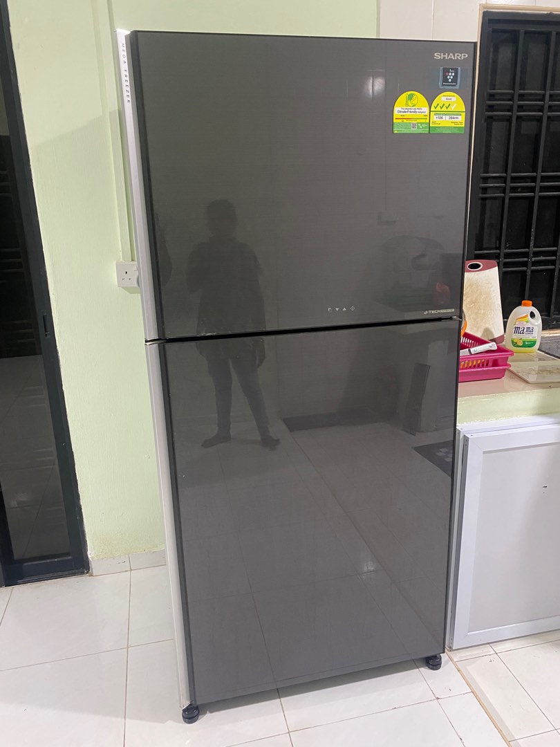 Sharp 2 Door Fridge, TV & Home Appliances, Kitchen Appliances ...