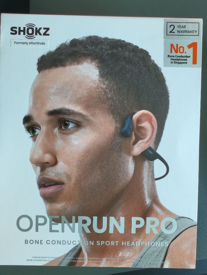 Shockz OpenRun Pro Black (Still Under Warranty), Audio, Headphones ...