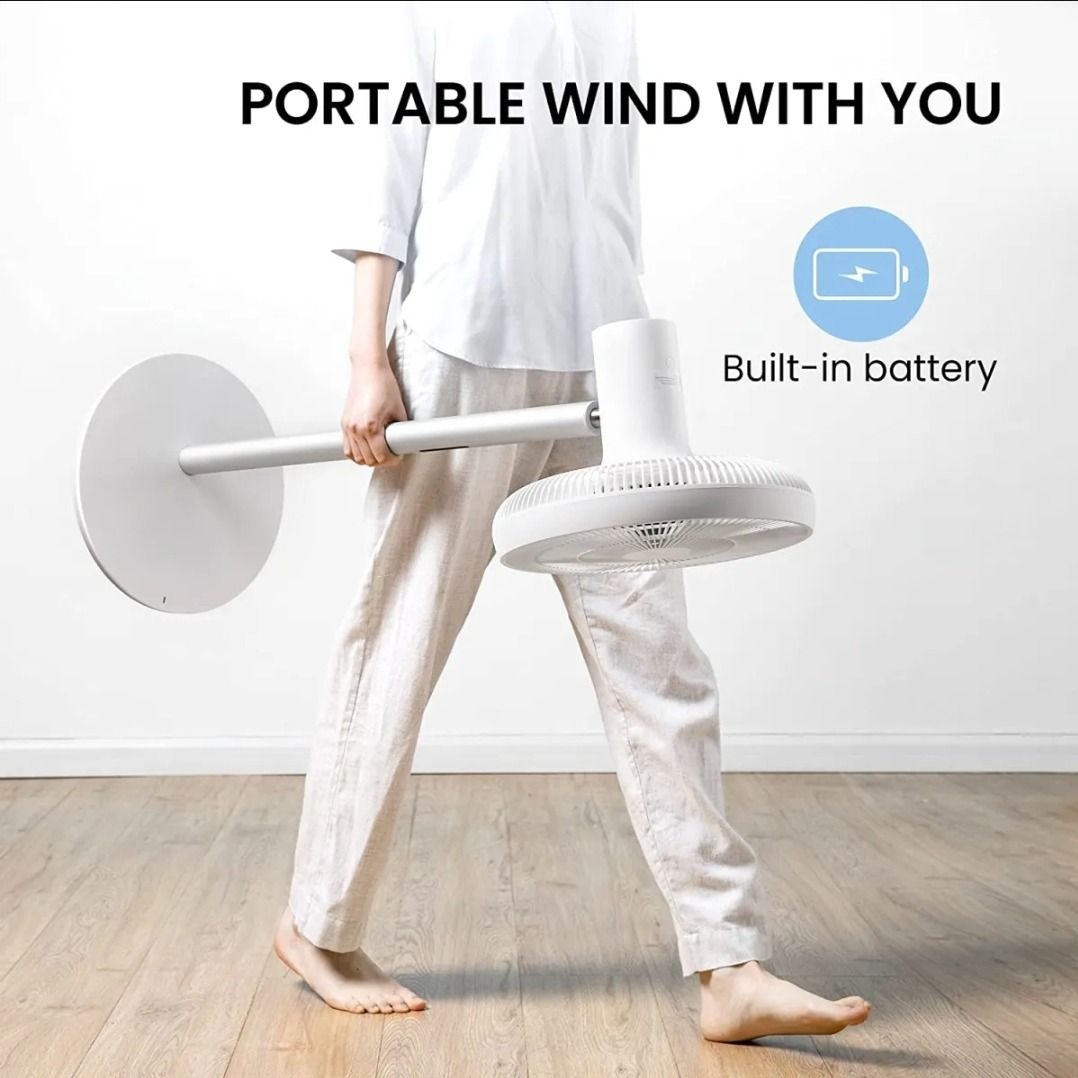 Smartmi Standing Fan 3 with built-in battery, Furniture & Home Living ...