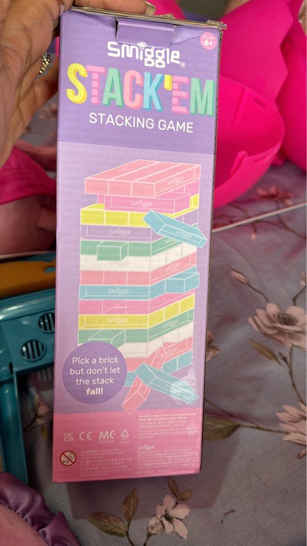 Smiggle stacking game, Hobbies & Toys, Toys & Games on Carousell