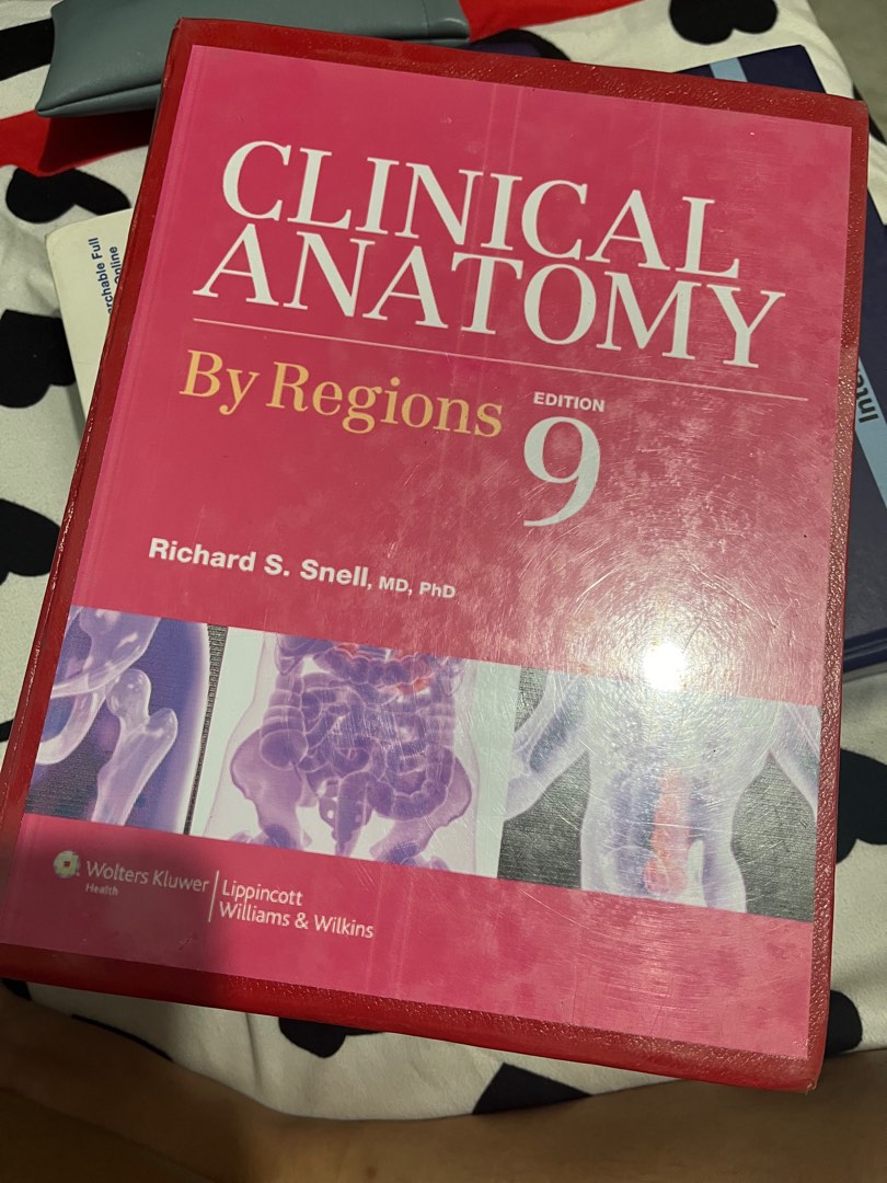 SNELL(Clinical Anatomy by Region 9th ed Reprint), Hobbies & Toys, Books ...