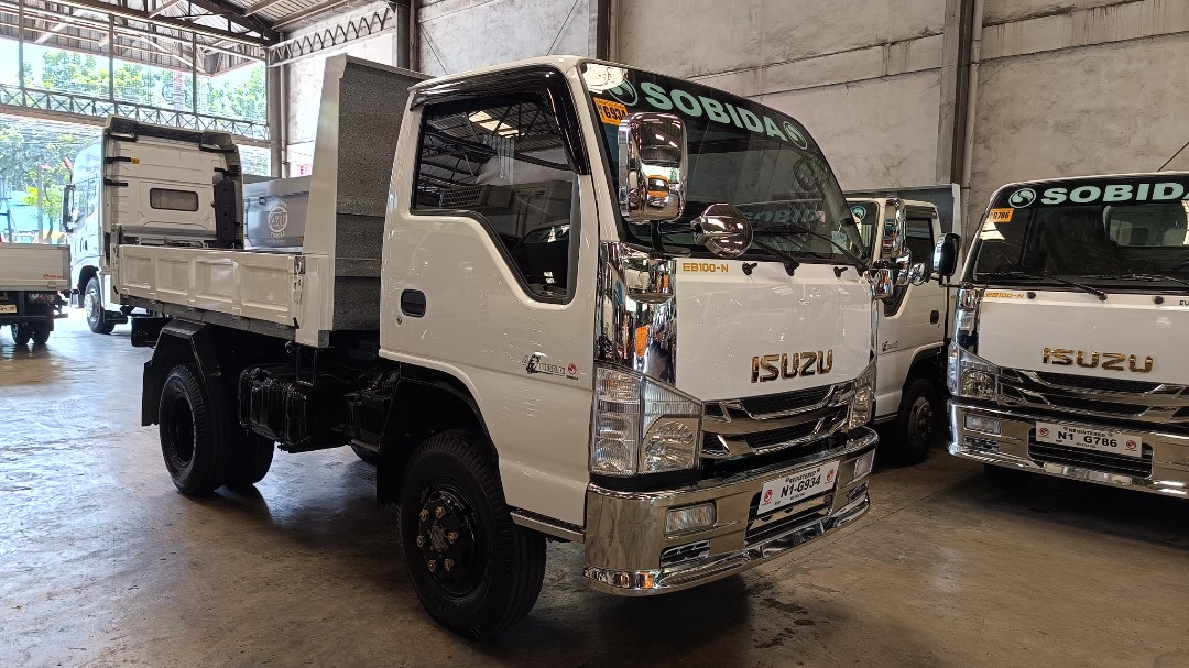 Sobida Isuzu elf surplus recontidioned dump truck N-series NKR canter ...