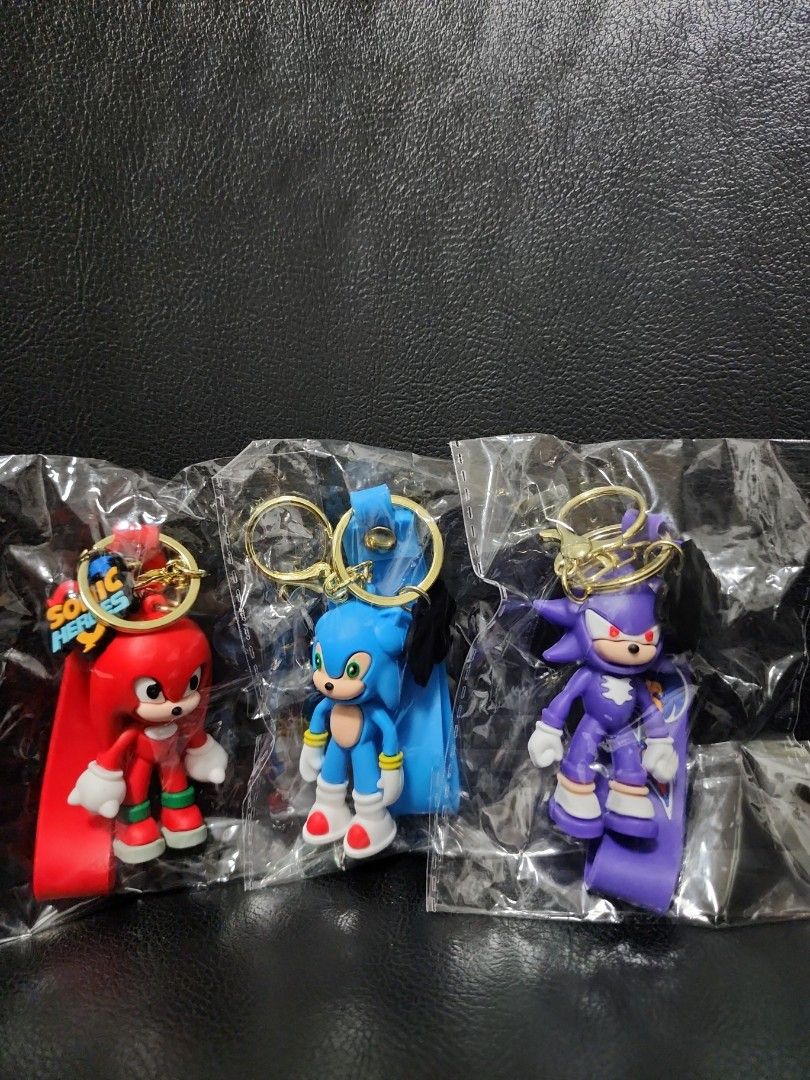 Sonic hedgehog keychain, Hobbies & Toys, Memorabilia & Collectibles ...