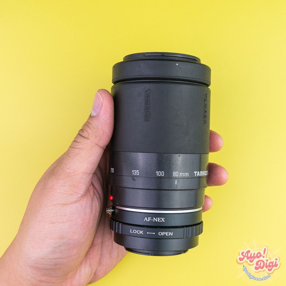 (SONY E-MOUNT) Tamron 80-210mm 4.5-5.6 Vintage Zoom Telephoto Lens, Photography, Lens & Kits on ...