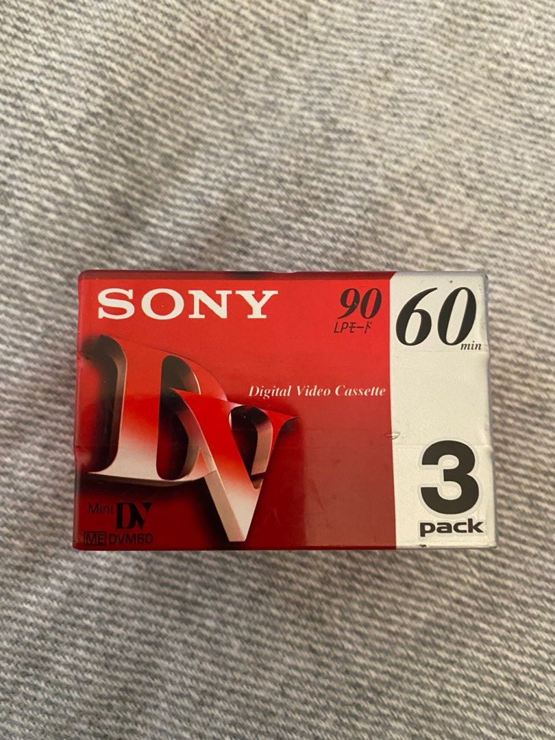 Sony mini DV cassettes, Hobbies & Toys, Music & Media, CDs & DVDs on ...