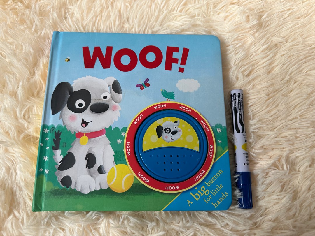 SOUND BOOK WOOF, Hobbies & Toys, Books & Magazines, Children's Books on ...