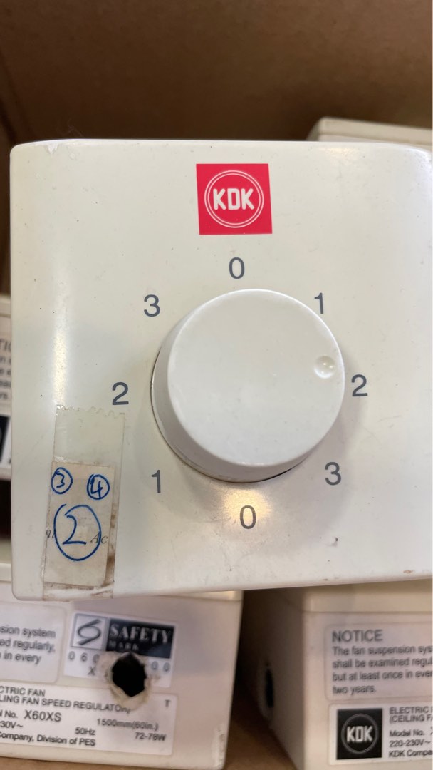 Spare re-used KDK fan controller! $20/pc. Guaranteed work conditions ...