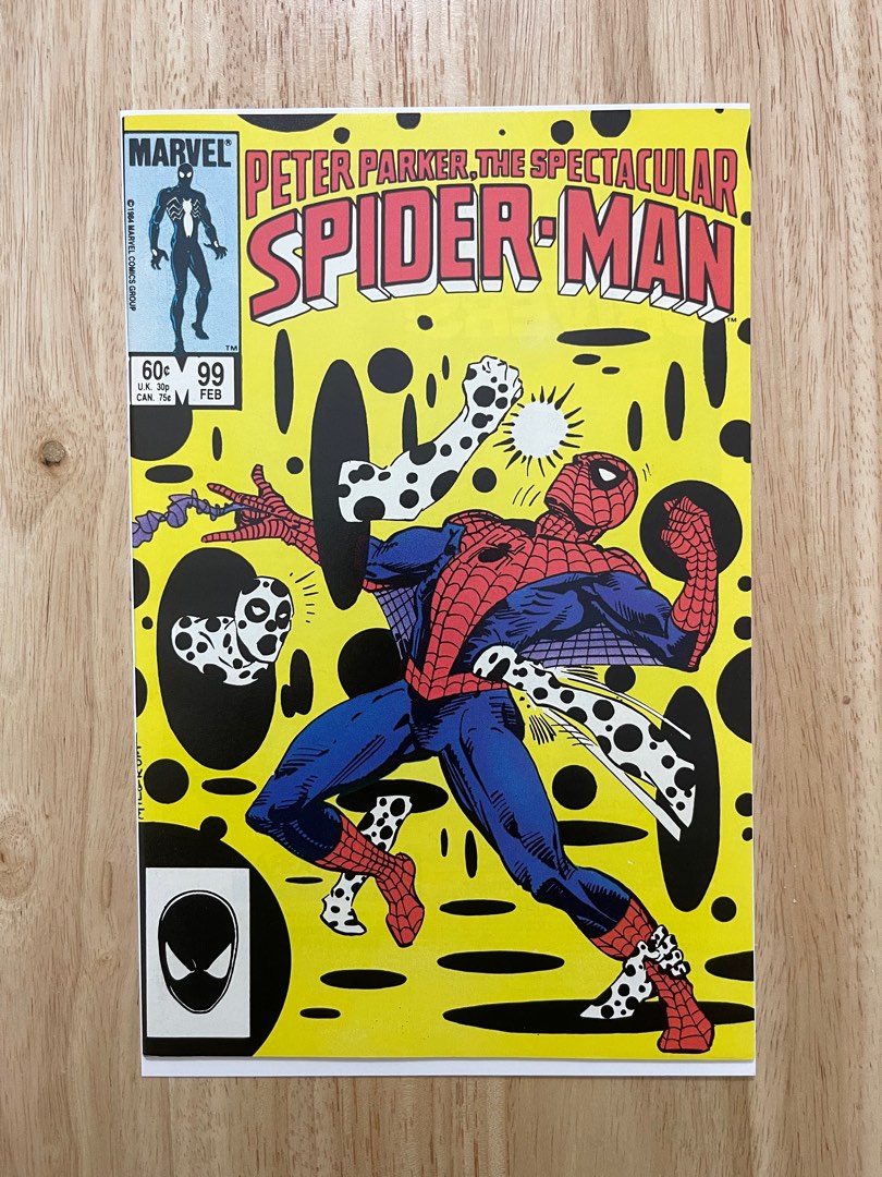 Spectacular Spider-Man #99 (1984) 1st Cover Appearance of Spot ...