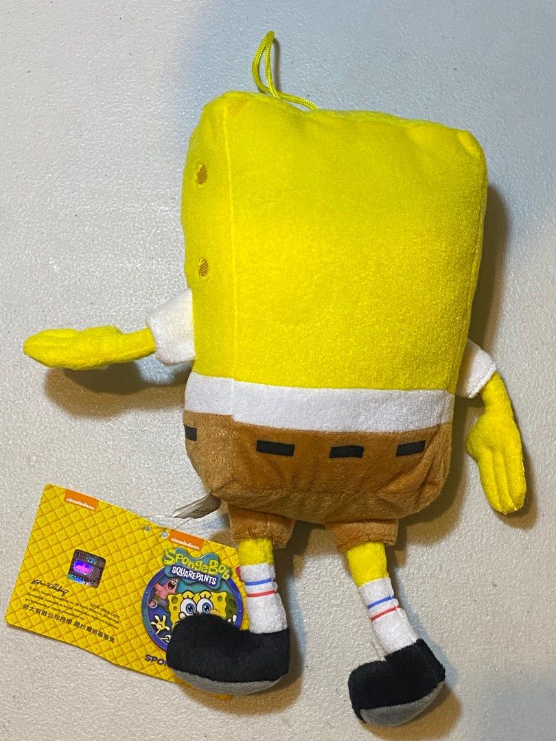 Spongebob large plush toy, Hobbies & Toys, Toys & Games on Carousell