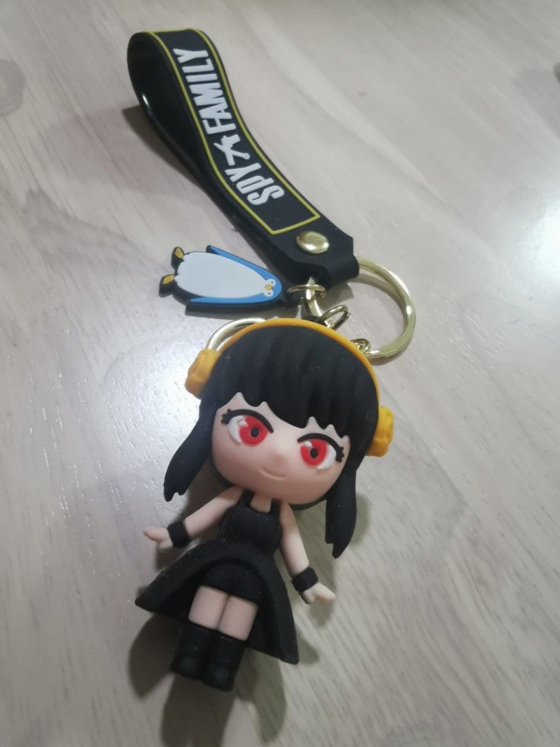 Spy X Family Key Chain: Yor, Hobbies & Toys, Toys & Games on Carousell
