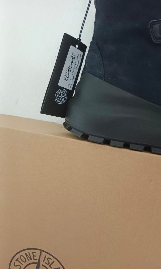 Stone island boots UK9, Luxury, Sneakers & Footwear on Carousell