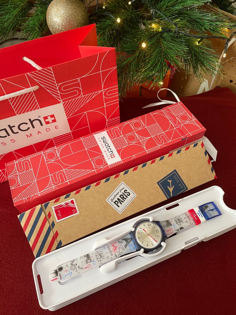 Swatch Paris Limited Edition Watch, Women's Fashion, Watches ...