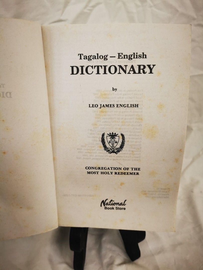 Tagalog - English Dictionary, Hobbies & Toys, Books & Magazines ...