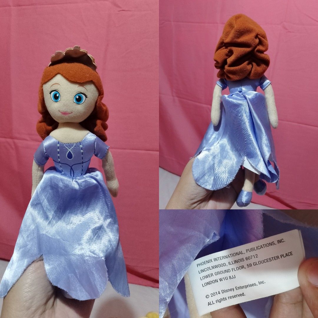 Take all preloved Disney Princesses collectible stuffed toys, Hobbies ...