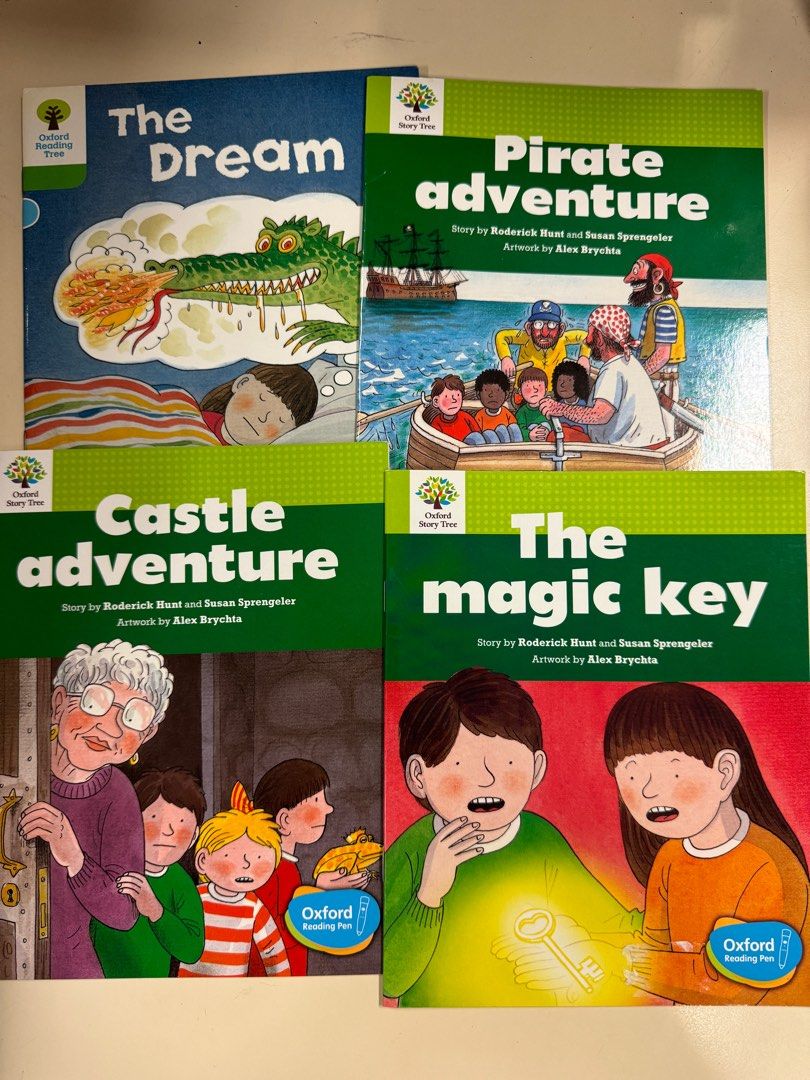 The magic Key/ Castle Adventure/ Pirate Adventure/ The Dream (Oxford ...
