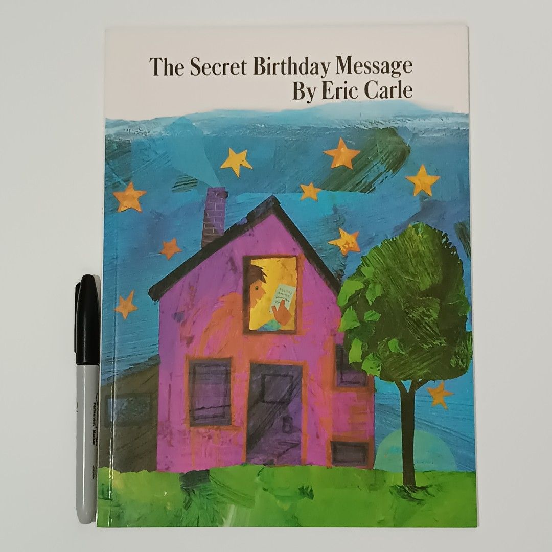 The Secret Birthday Message by Eric Carle, Hobbies & Toys, Books ...