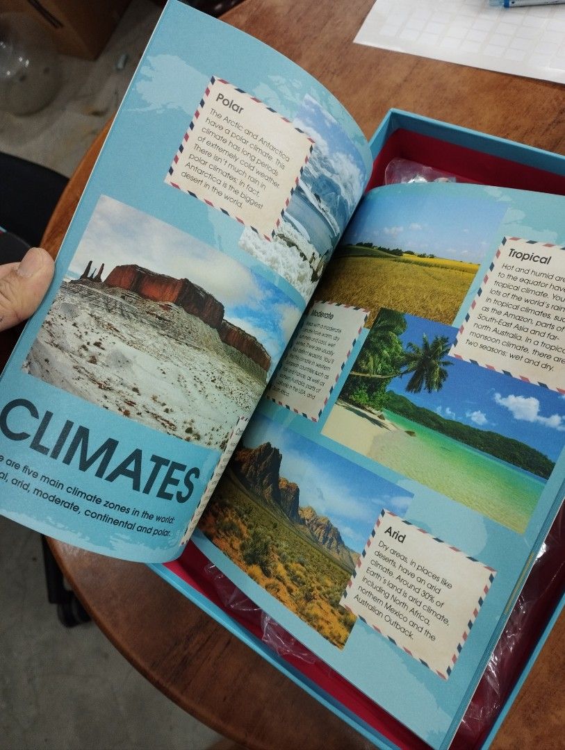 The Seven Continents of the World Book & Jigsaw 100 pieces, Hobbies ...