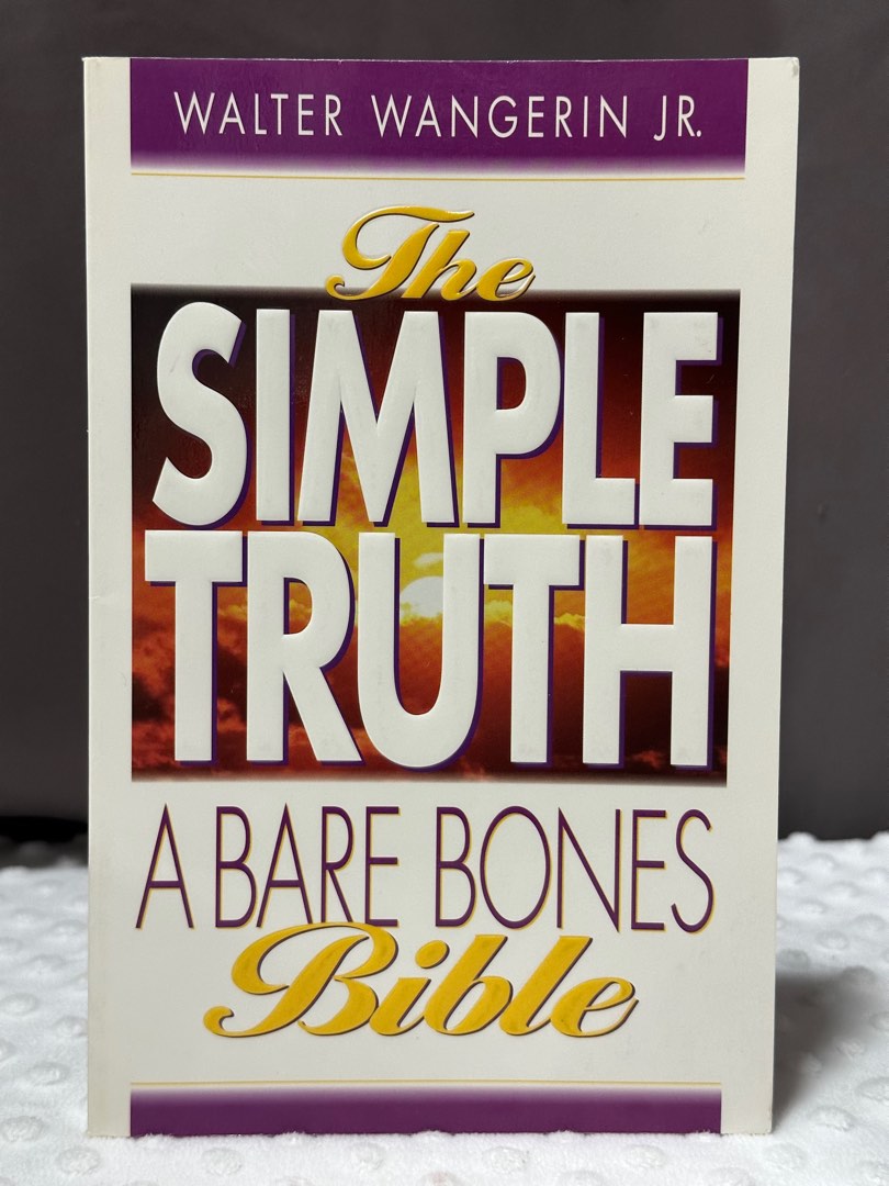 The Simple Truth A Bare Bones bible, Hobbies & Toys, Books & Magazines ...